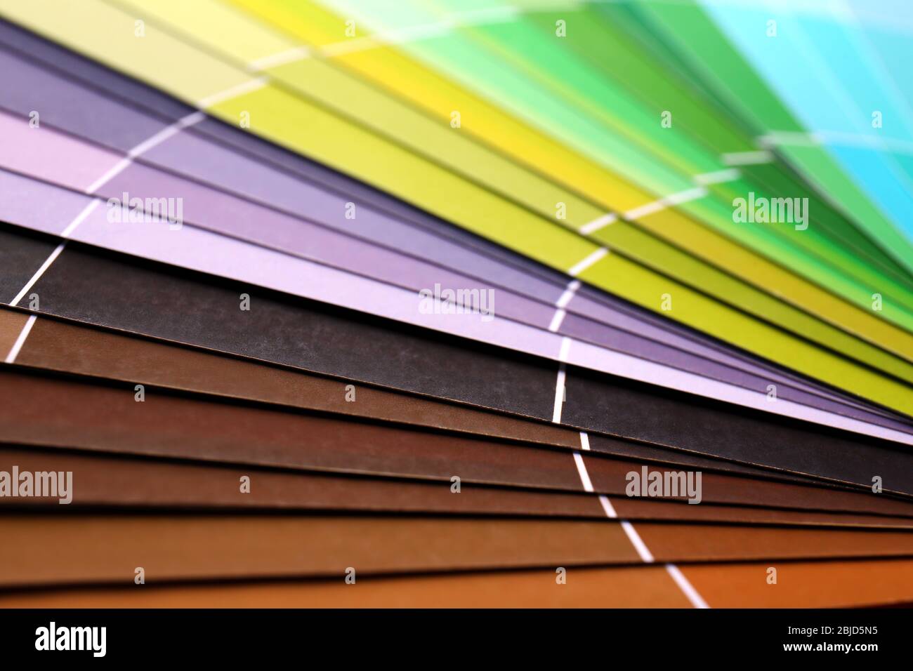 Color swatches book, closeup Stock Photo - Alamy