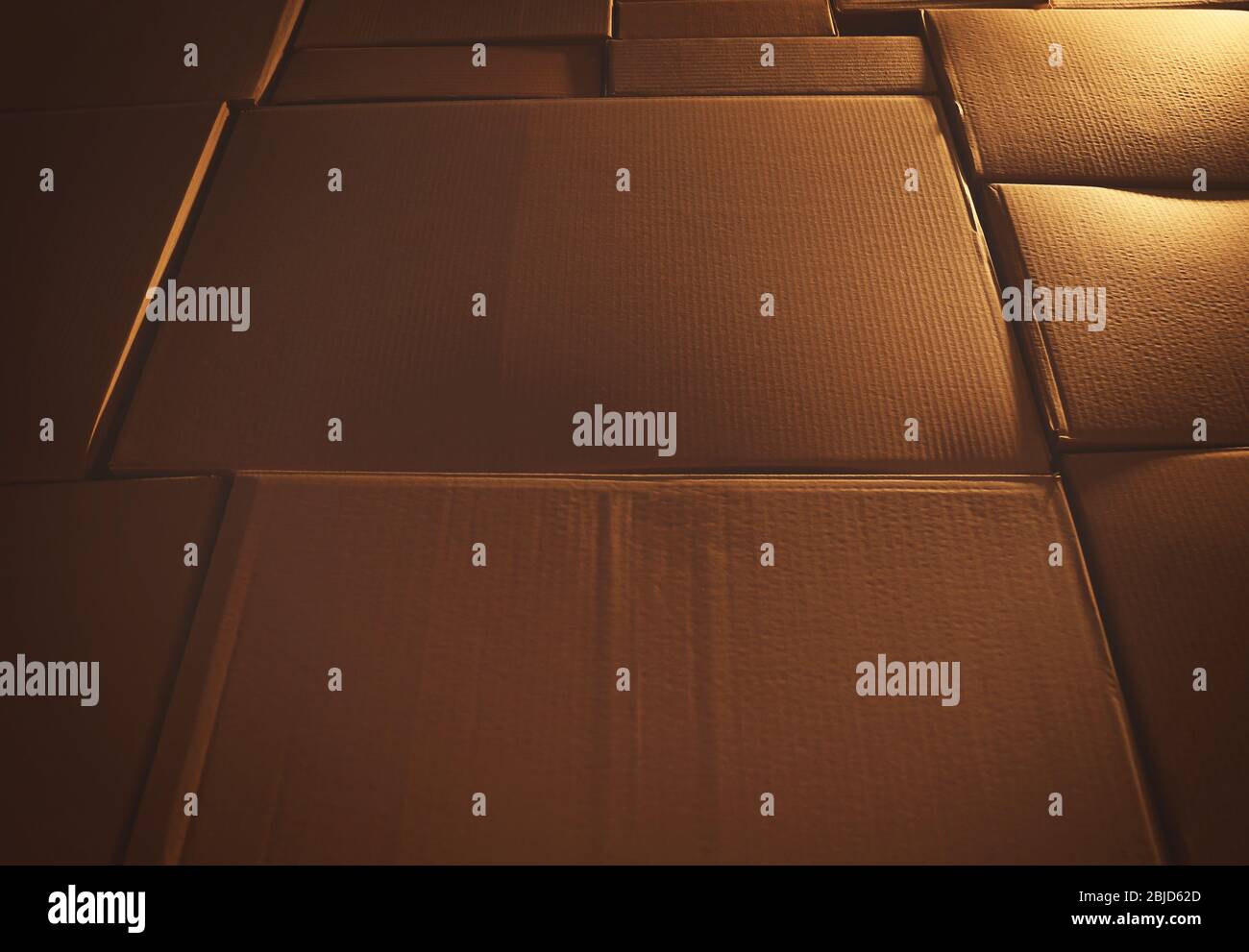 Cardboard boxes background Stock Photo - Alamy