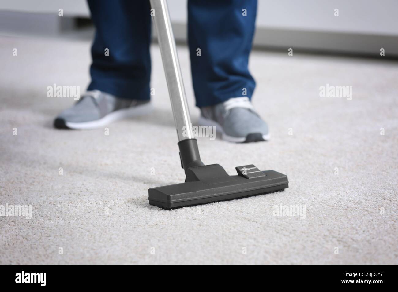 Close up male hoovering hi-res stock photography and images - Alamy