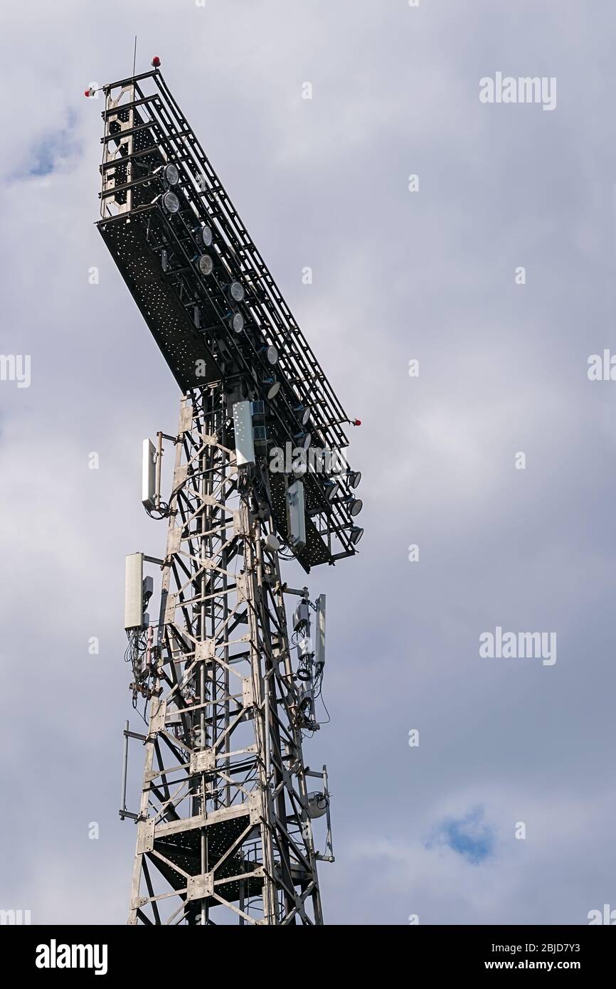 Stadium stadium stadiums tower hi-res stock photography and images - Alamy