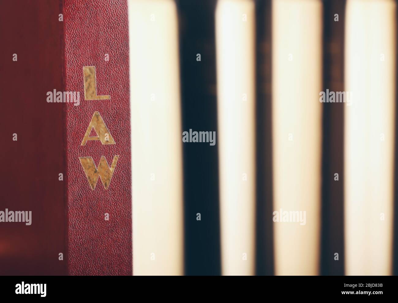 Law books standing in row, closeup Stock Photo - Alamy