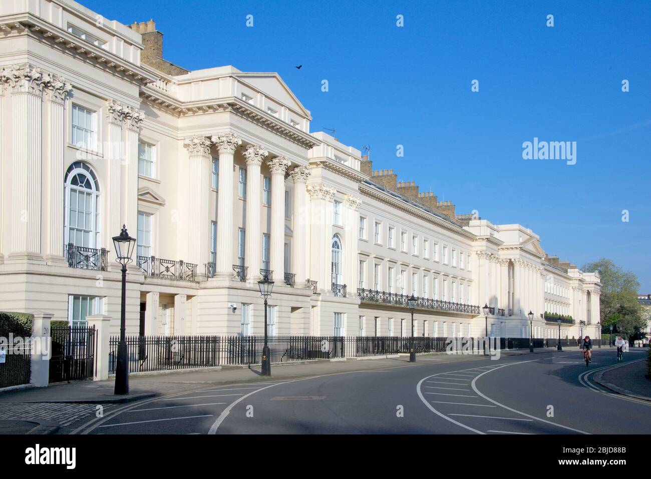 Cornwall Terrace Regents Park London England Stock Photo - Alamy