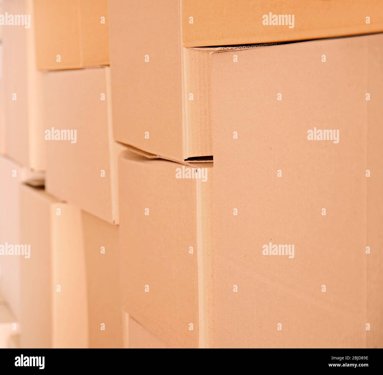 Carton boxes, closeup Stock Photo - Alamy