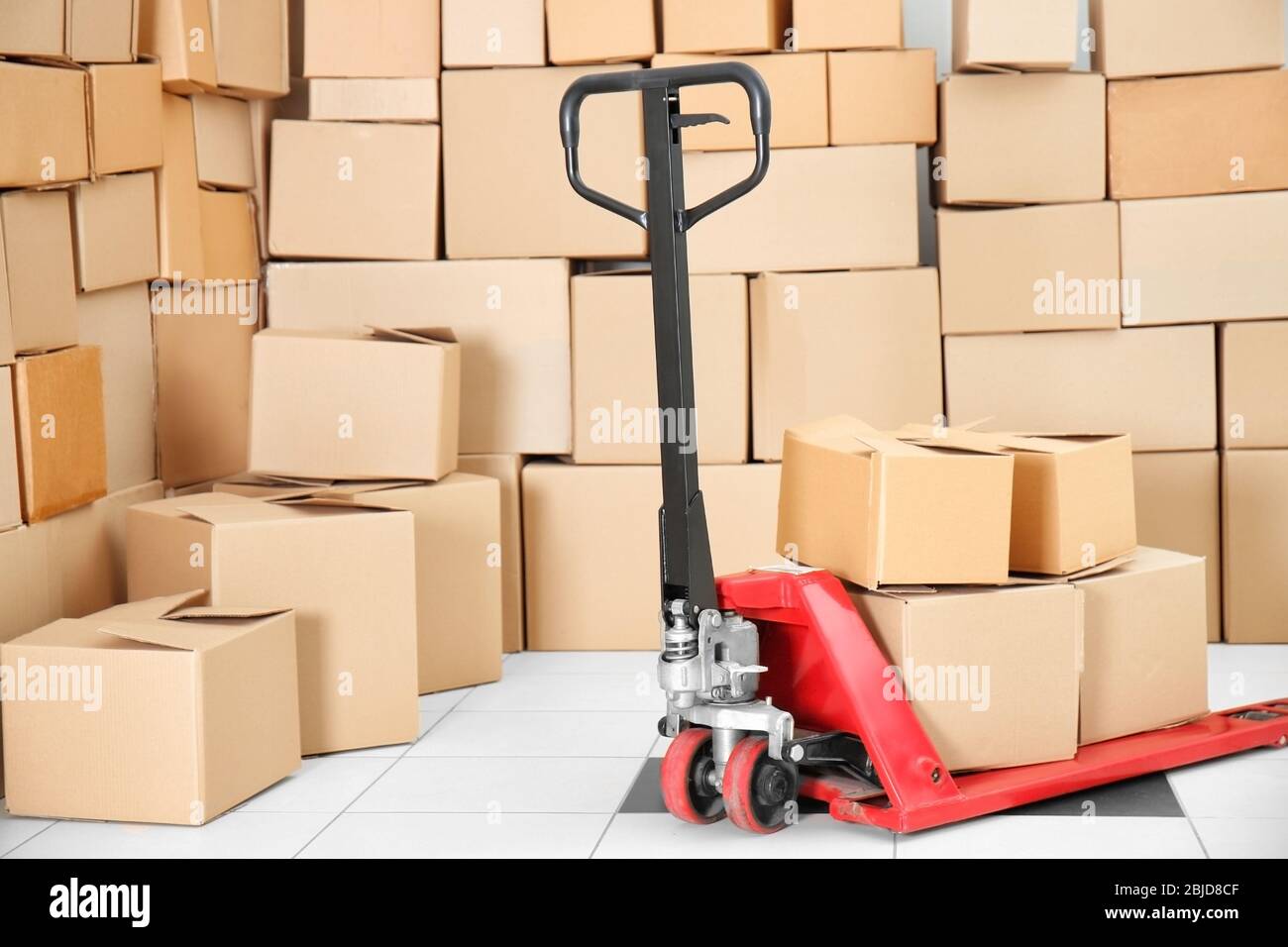 Manual pallet stacker hi-res stock photography and images - Alamy