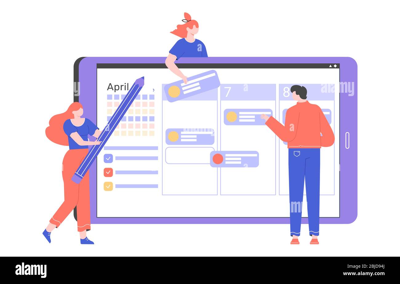 Workflow organizing hi-res stock photography and images - Alamy