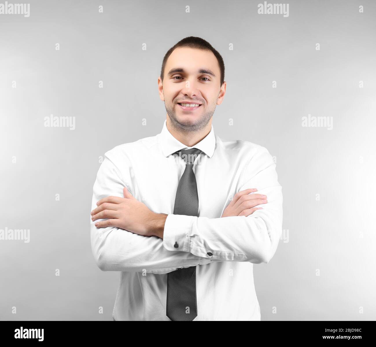 Arms crossed logistics portrait hi-res stock photography and images - Alamy
