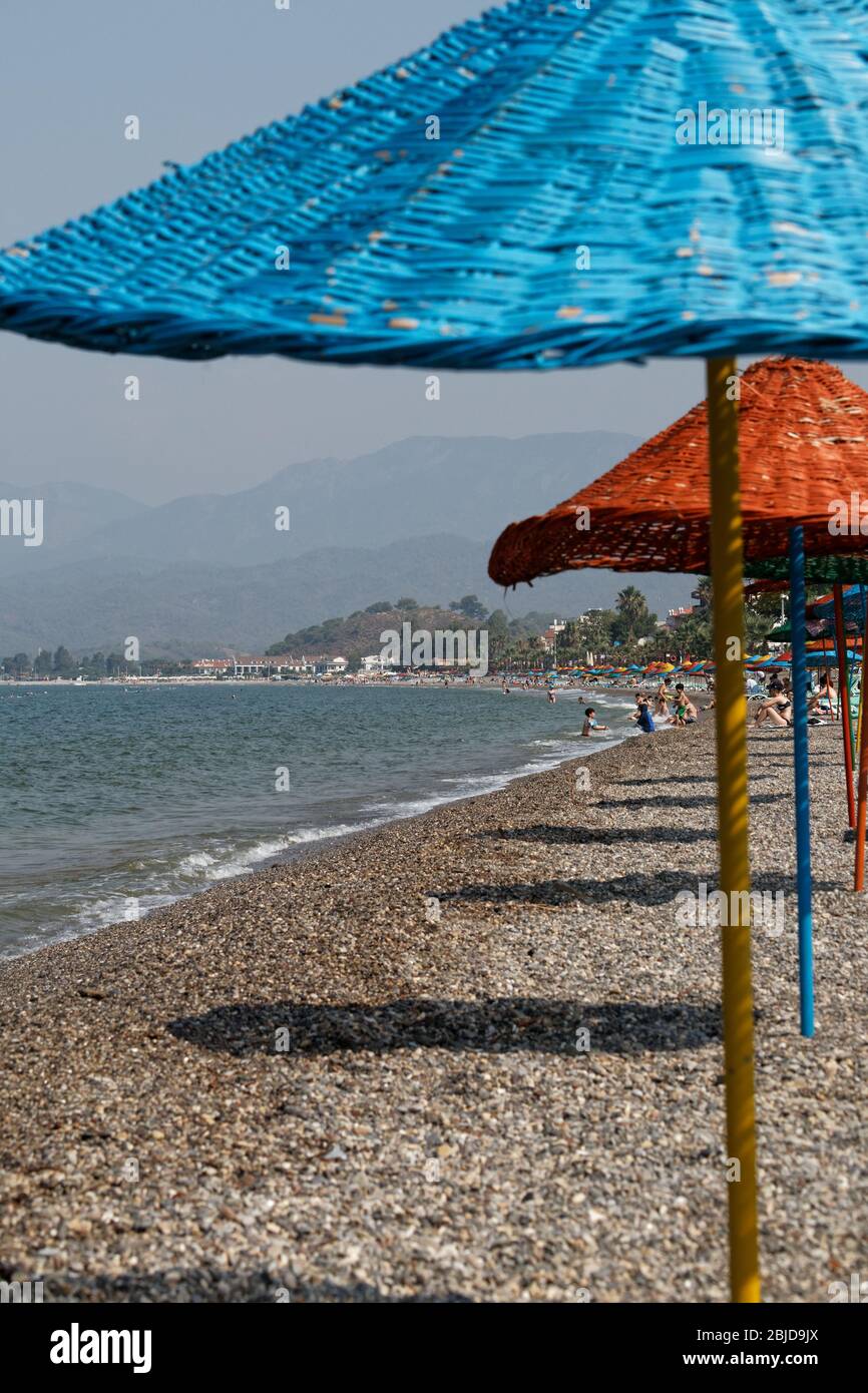 Fethiye calis beach hi-res stock photography and images - Alamy