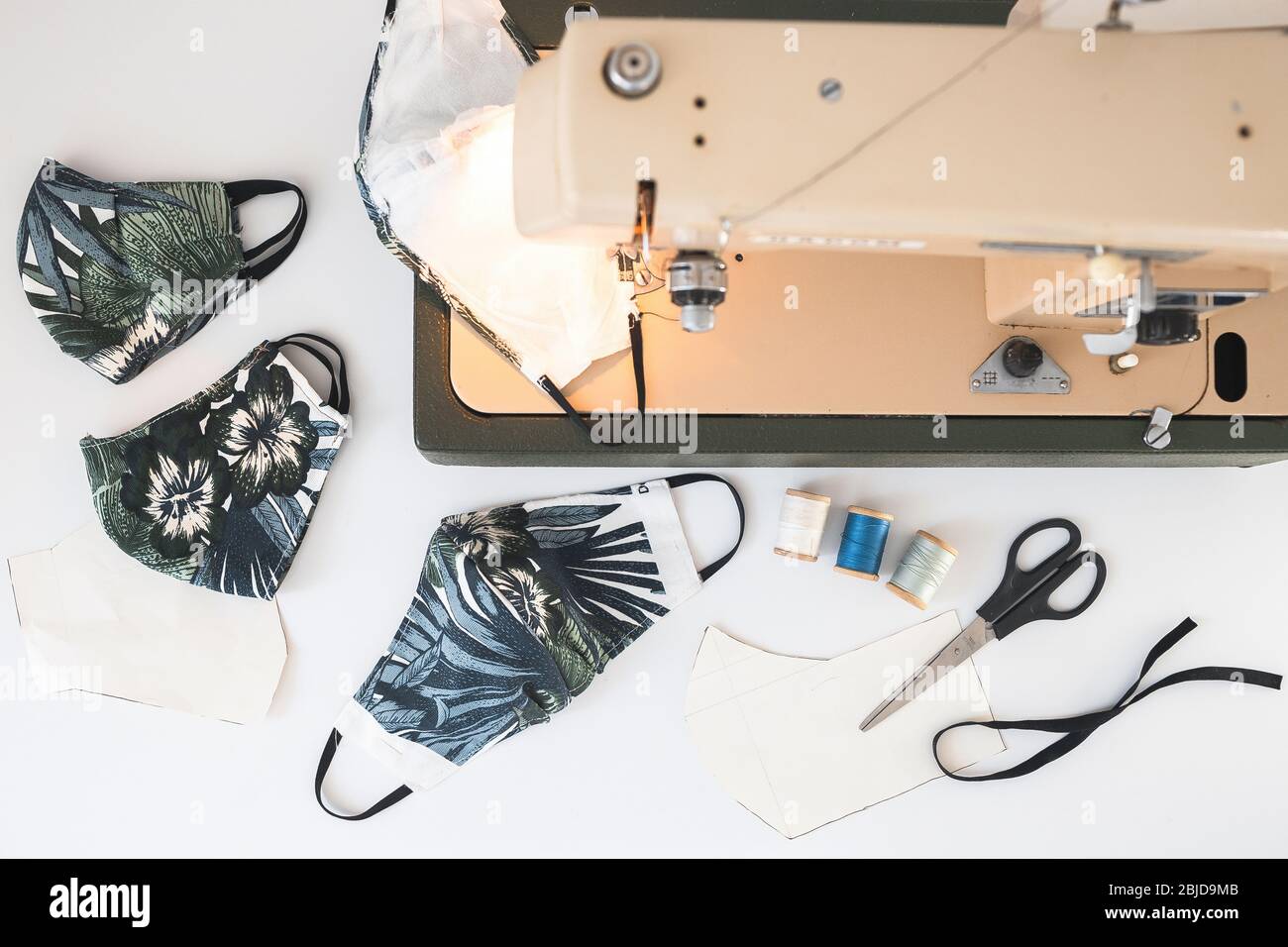 Mask making process hi-res stock photography and images - Alamy