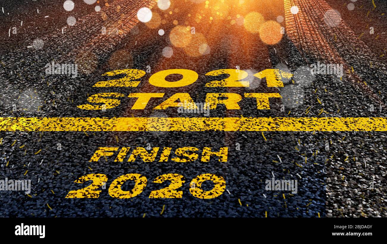 inspire innovation way to change 2020 to 2021 concept inscription Stock ...