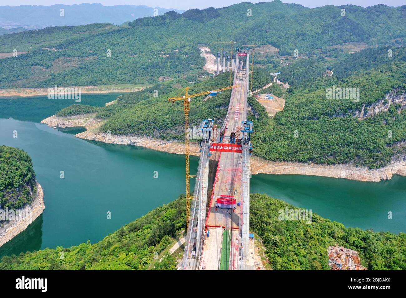 Yuqing. 29th Apr, 2020. Aerial photo taken on April 29, 2020 shows the ...