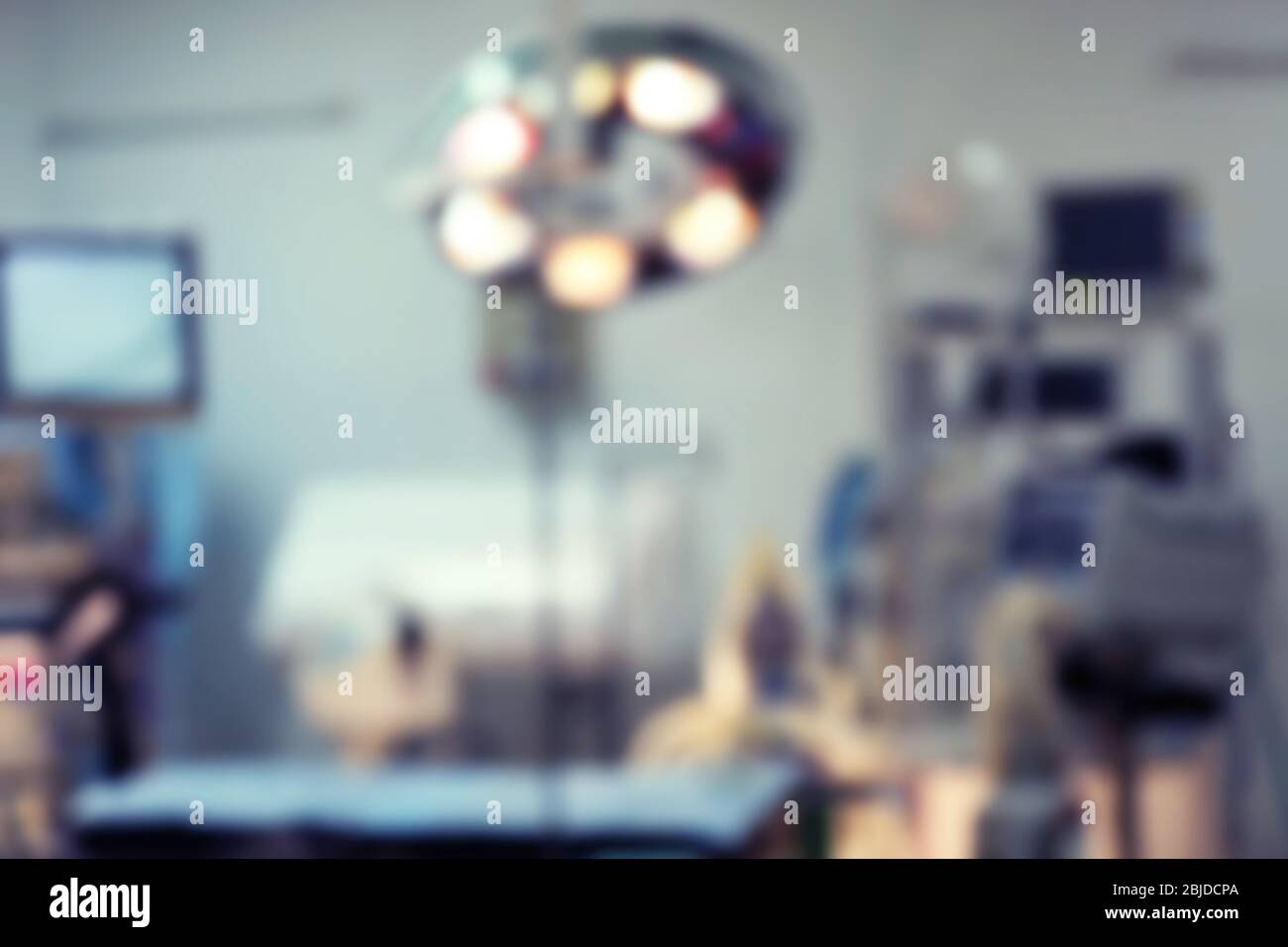 Blurred background of modern clinic interior Stock Photo - Alamy