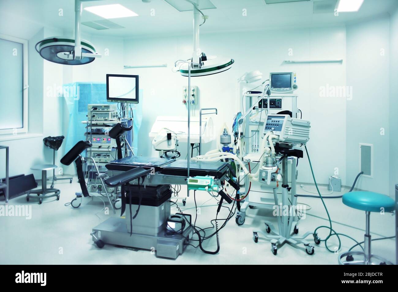 Modern equipment in operating room Stock Photo - Alamy