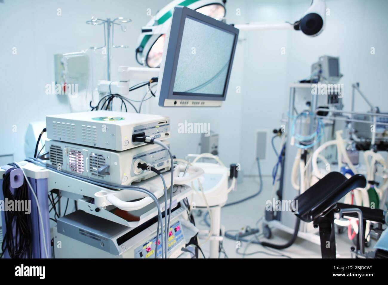 Interior of operating room in modern clinic Stock Photo - Alamy