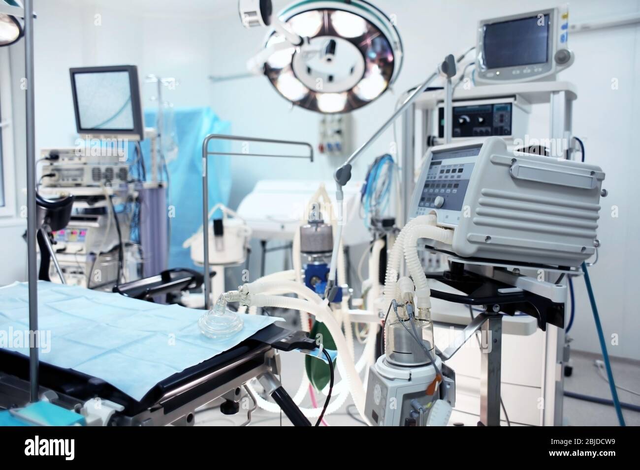 Modern equipment in operating room Stock Photo - Alamy