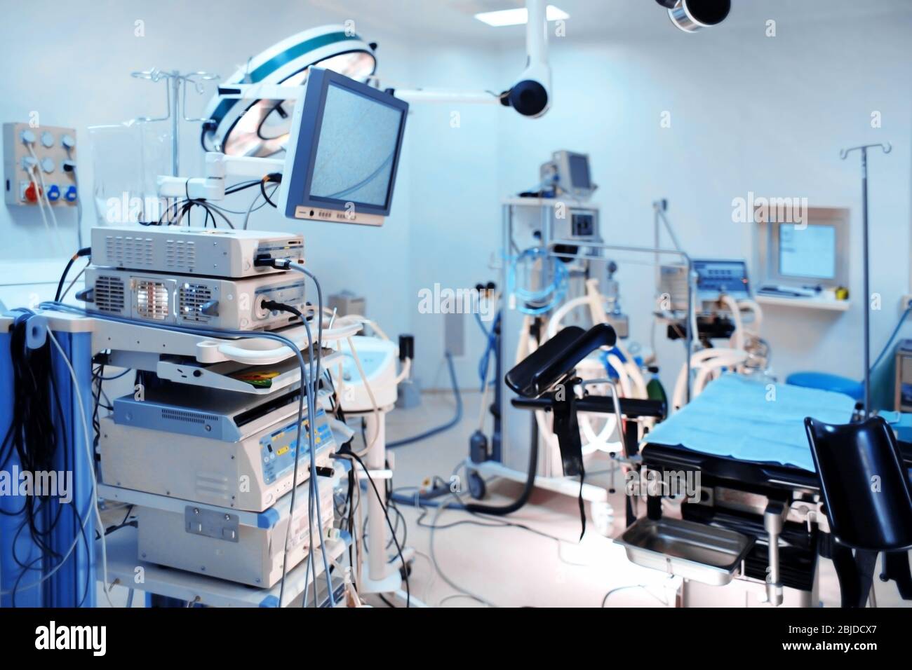 Modern equipment in operating room Stock Photo - Alamy