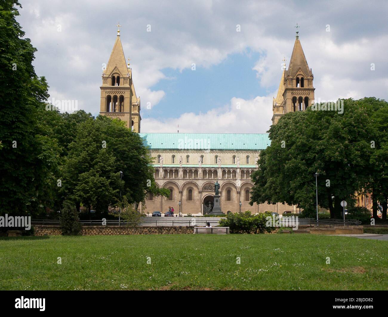 Pecs cathedral exterior hi-res stock photography and images - Alamy