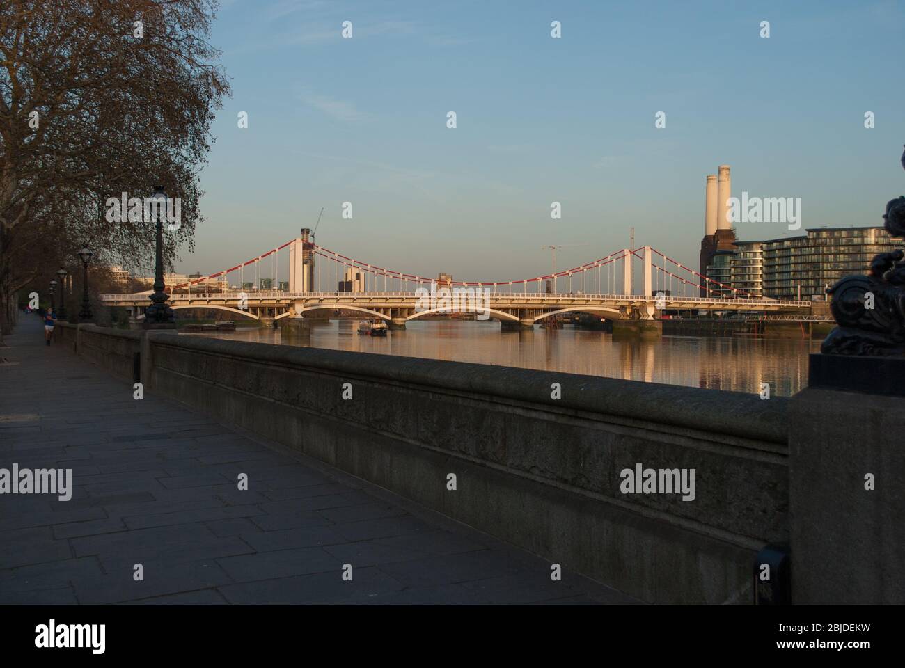 1930s Bridge Steel Structure Suspension Bridge Vertical Cables Lights ...