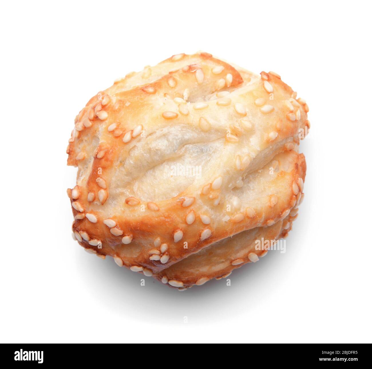 Tasty pastry on white background Stock Photo - Alamy