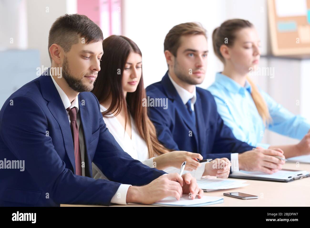 Interviewers hi-res stock photography and images - Alamy