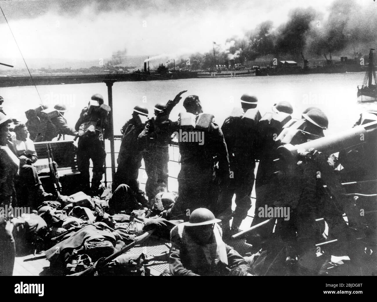 The Dunkirk evacuation, code-named Operation Dynamo and also known as ...