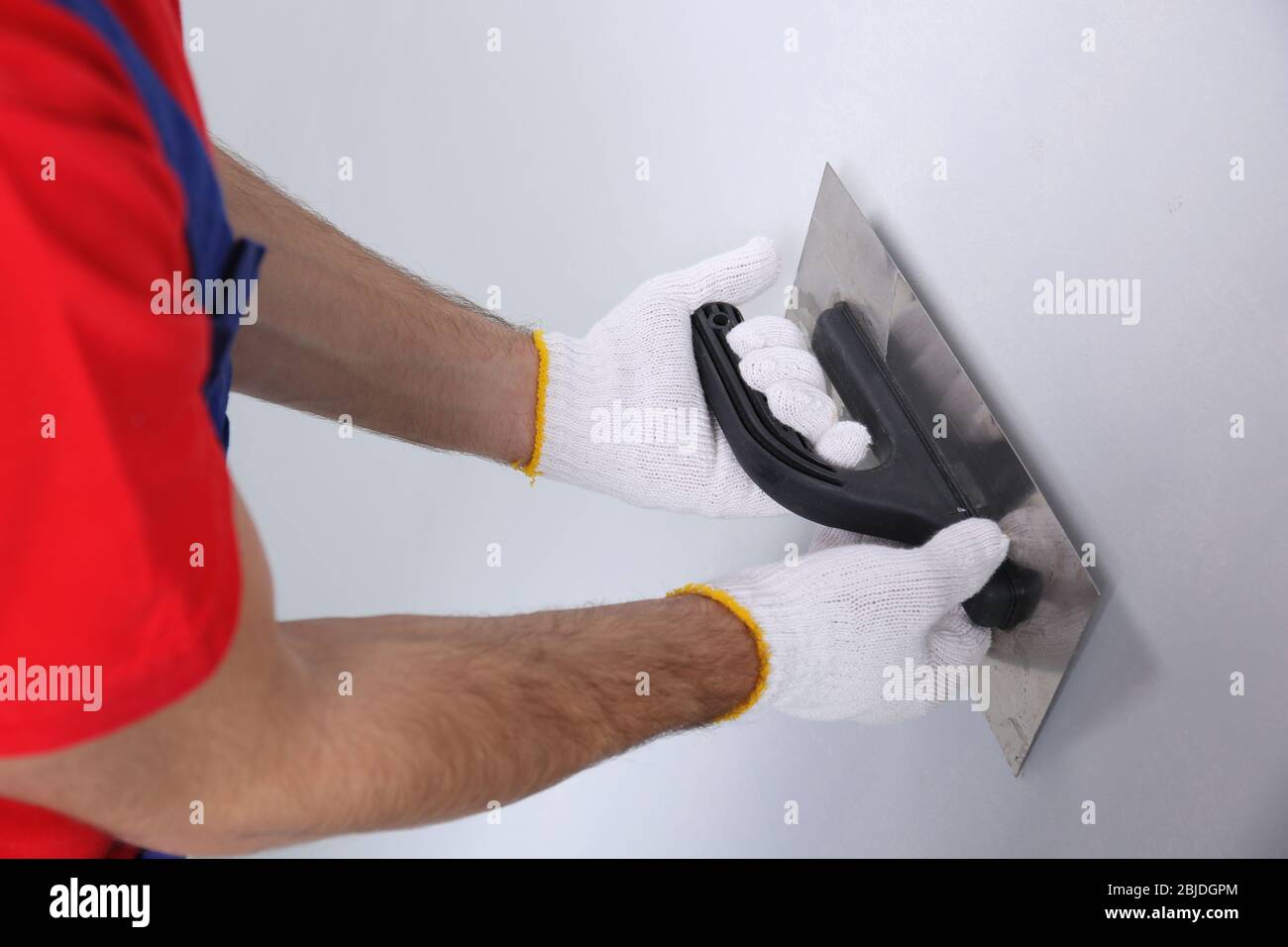 Hands worker making repair hi-res stock photography and images - Alamy