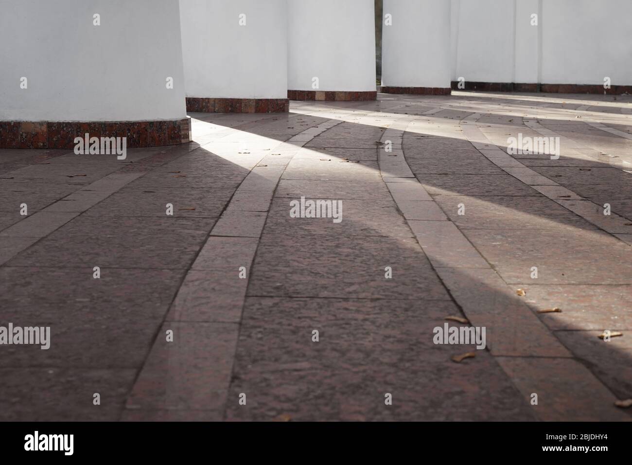 Stone floor of building in neoclassical style Stock Photo - Alamy