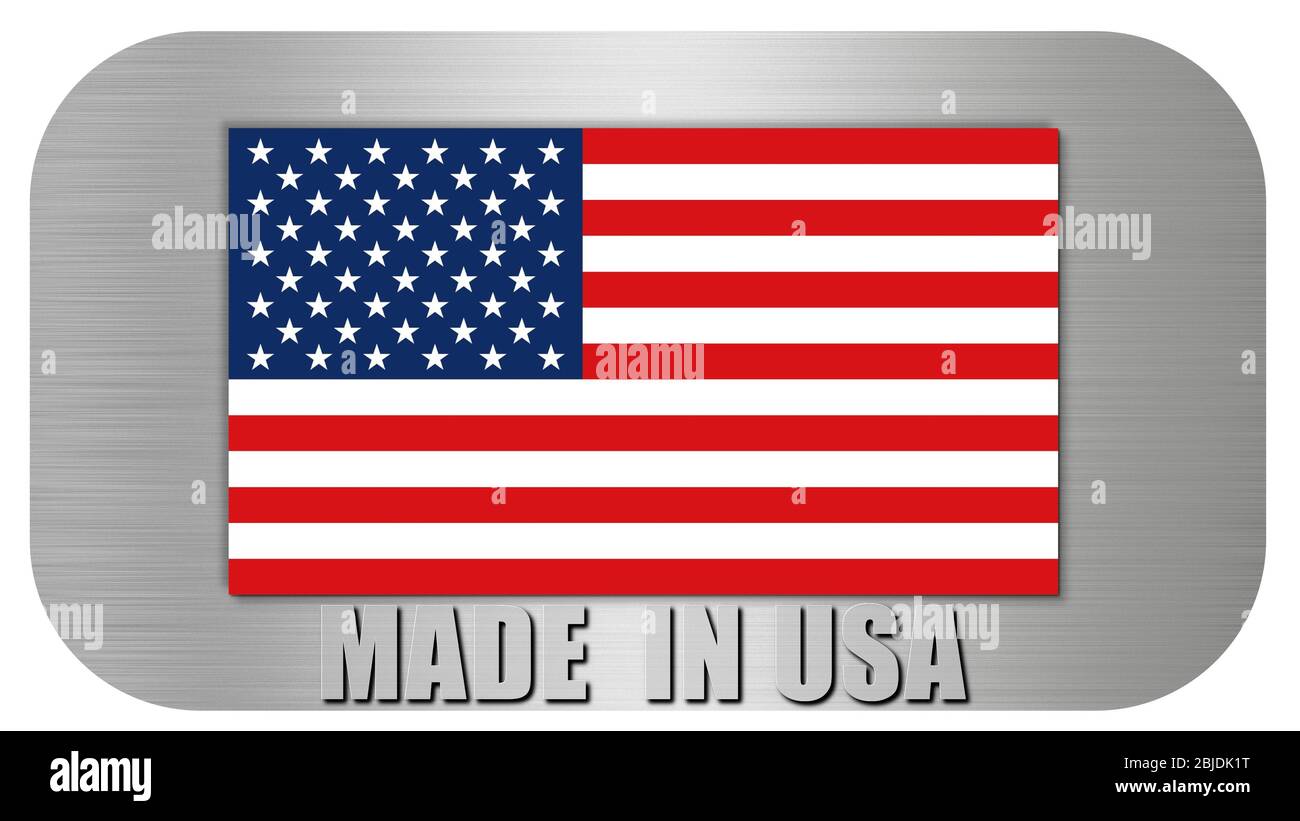 American made logo Cut Out Stock Images & Pictures - Alamy