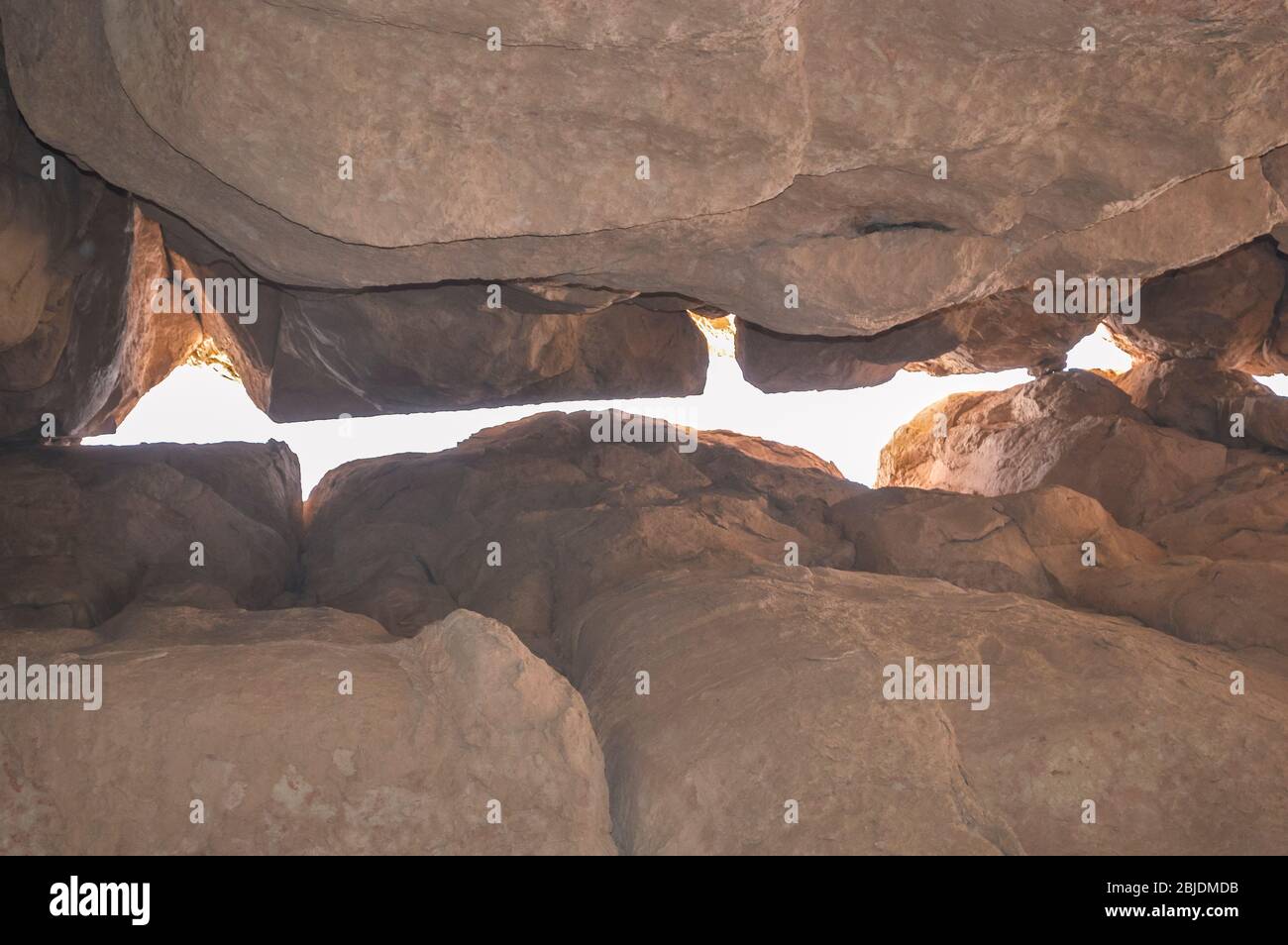 Natural formation of rocks and caves at Al Hasa eastern region of Saudi ...
