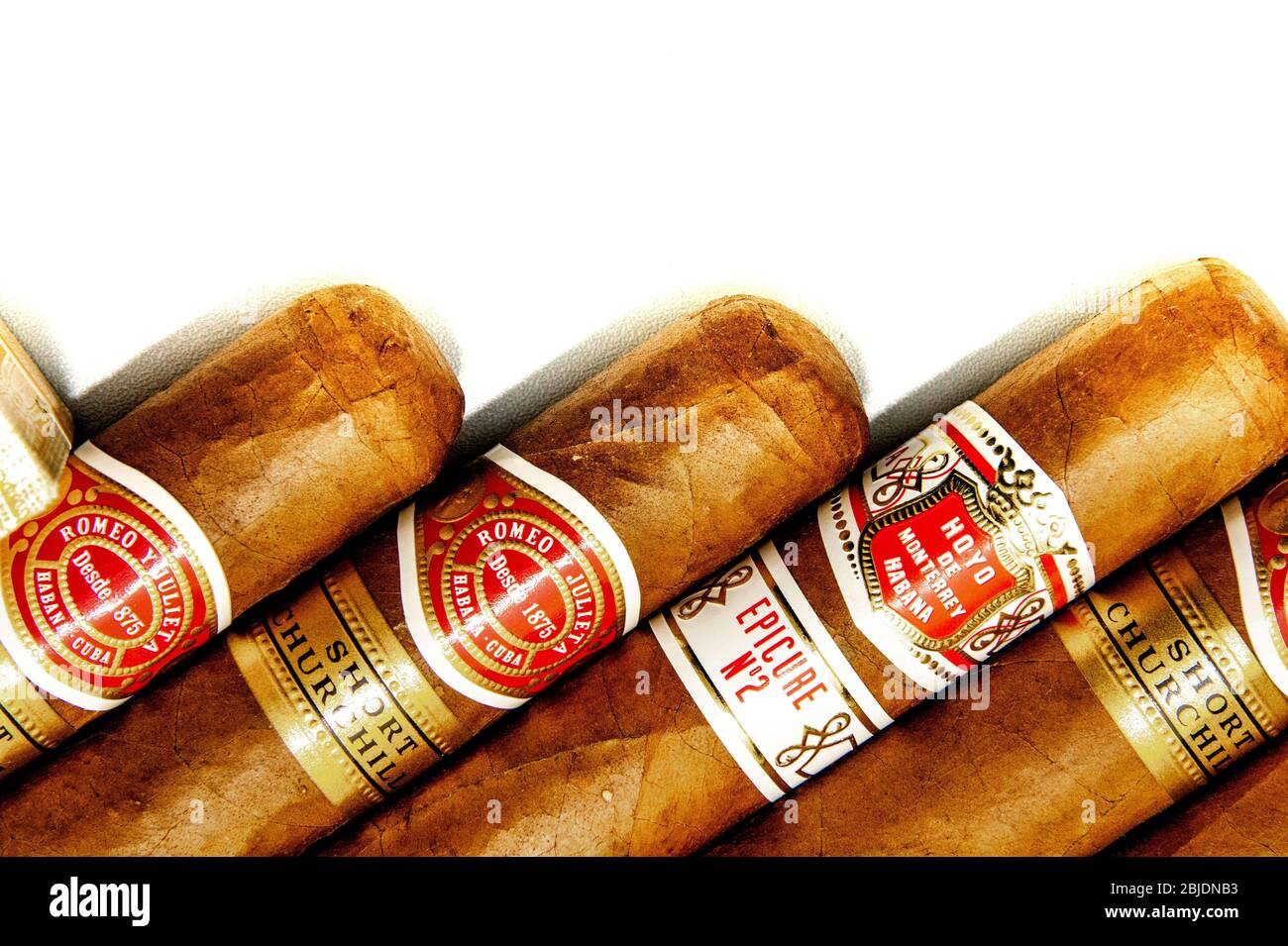 Cigars: Cuban Cigars. Romeo y Julieta and Hoyo de Monterrey. Hand ...