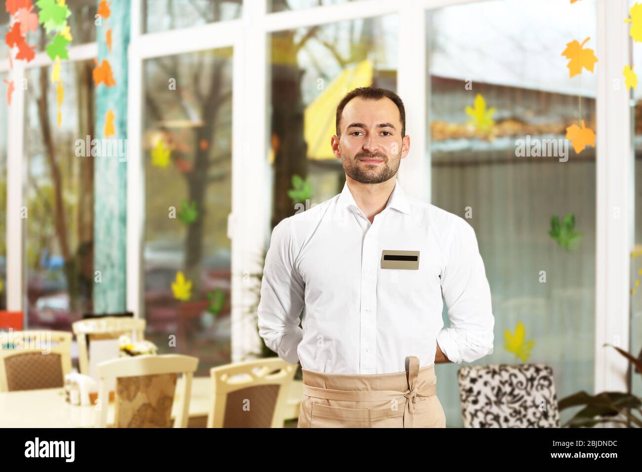 Formal meal restaurant waiter hi-res stock photography and images - Alamy