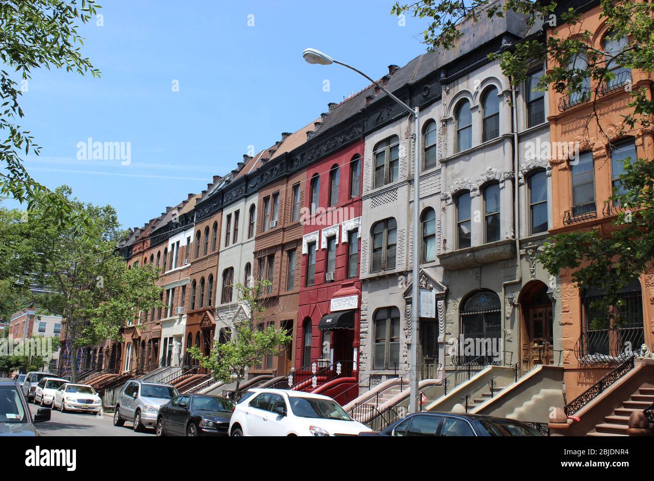 Queen Anne Row Houses, Thomas Van Brunt architect, 1890s, Harlem, New ...