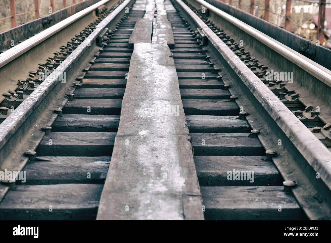 Closeup railway bridge scenery hi-res stock photography and images - Alamy