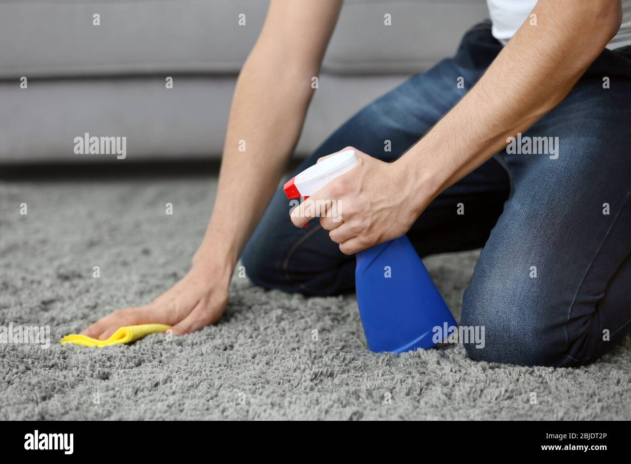 Closeup man legs cleaning floor hi-res stock photography and images - Alamy
