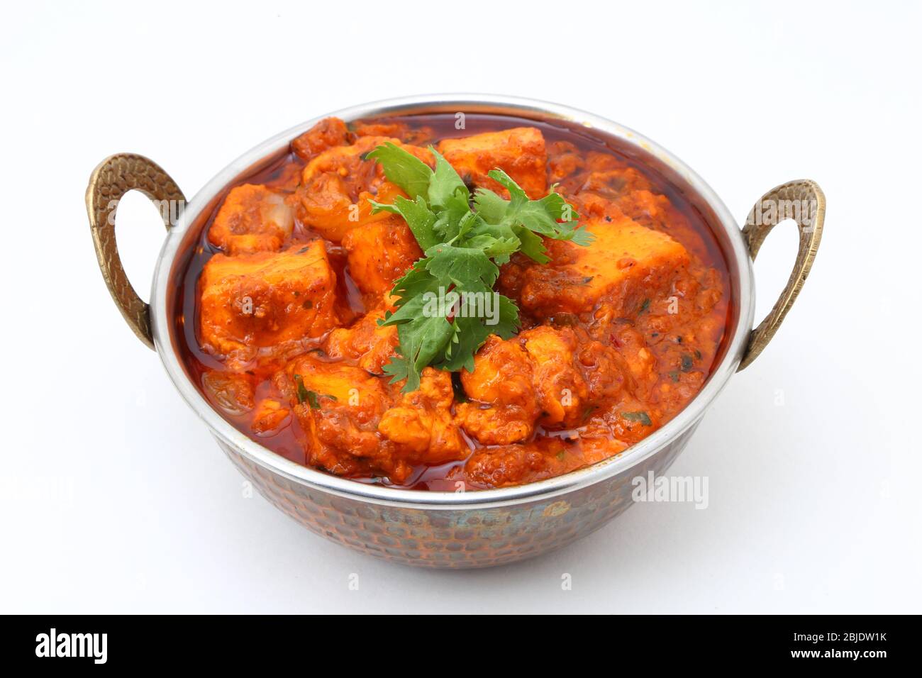 INDIAN STYLE COTTAGE CHEESE VEGETARIAN CURRY DISH. Kadai Paneer ...