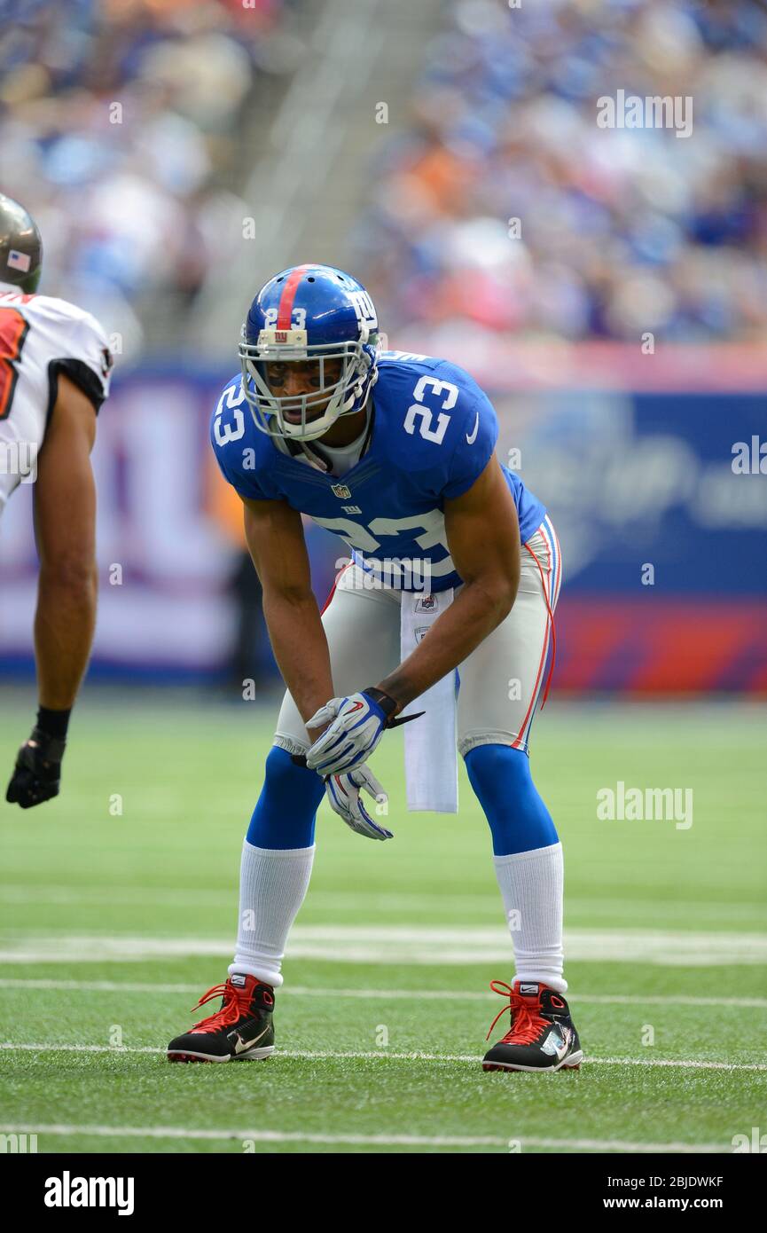 16 September 2012: New York Giants cornerback Corey Webster (23) during ...