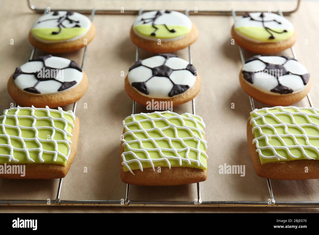 Football cookies hi-res stock photography and images - Alamy