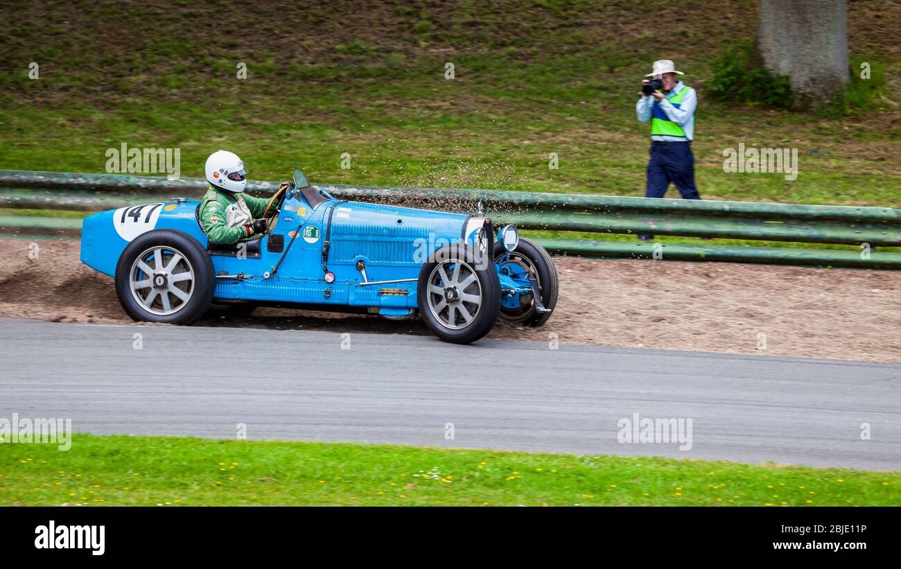 Vintage car prescott hill climb hi-res stock photography and images - Alamy