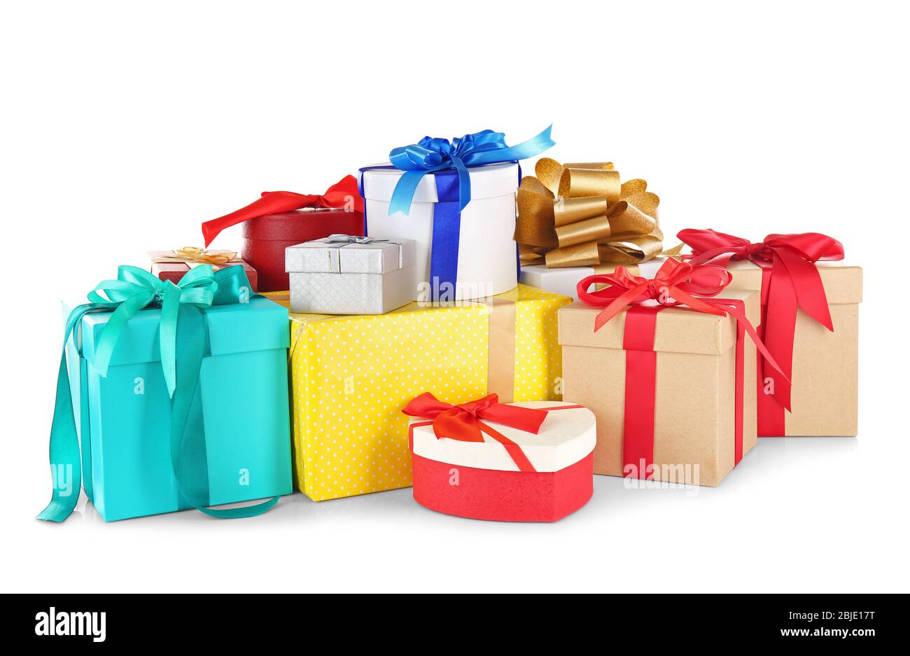 Set christmas handmade gift Cut Out Stock Images & Pictures - Alamy