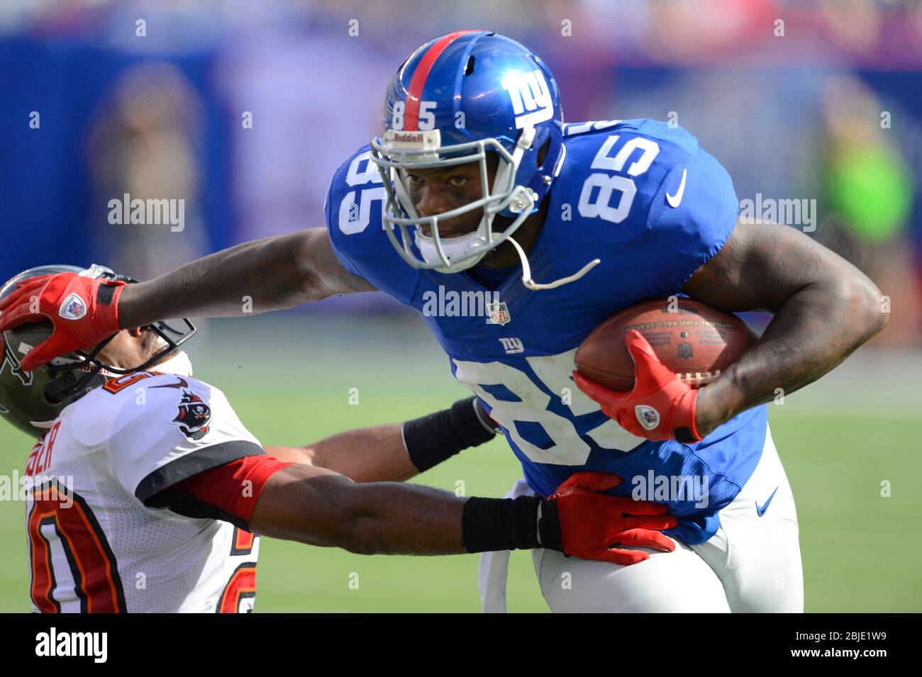 16 September 2012: New York Giants tight end Martellus Bennett (85 ...
