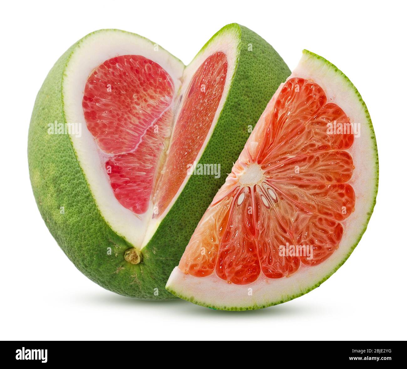 Pummelo isolated on white background Stock Photo - Alamy