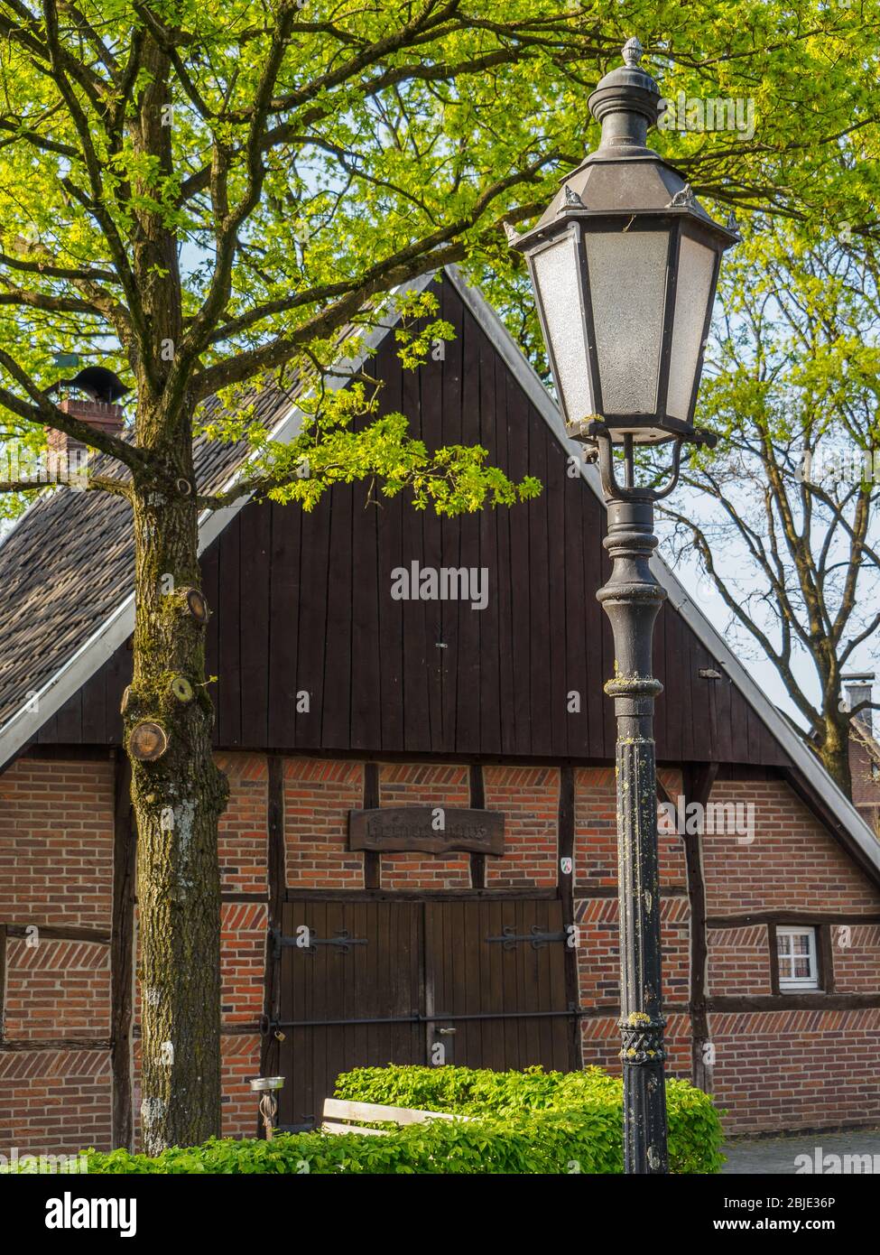 old truss house in germany Stock Photo - Alamy