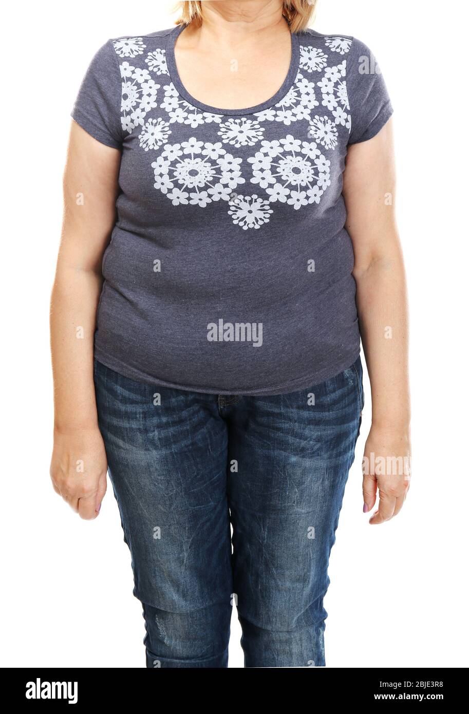 Stout woman hi-res stock photography and images - Alamy