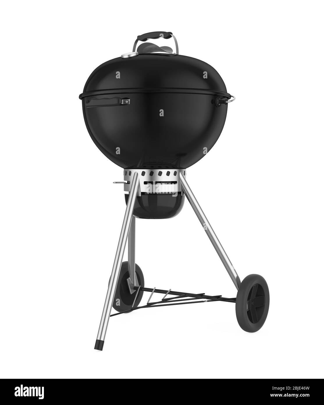 Charcoal Grill Isolated Stock Photo - Alamy