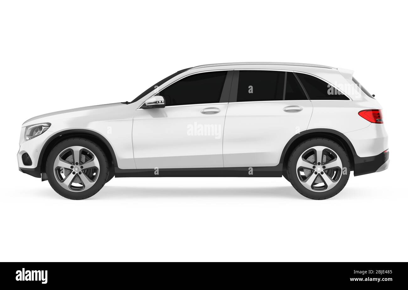 SUV Car Isolated Stock Photo - Alamy