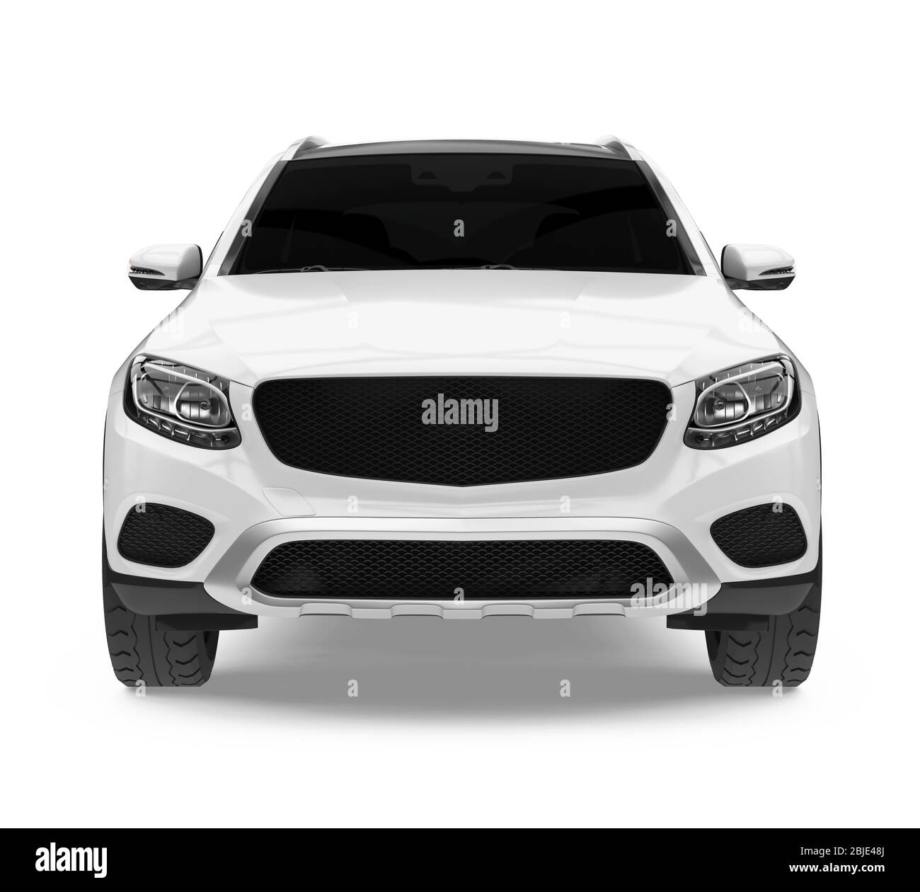 SUV Car Isolated Stock Photo - Alamy
