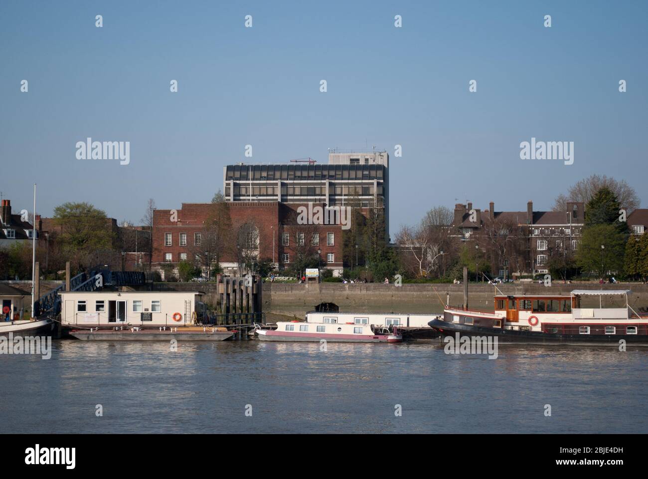The Dove Pier Architecture Council Building Red Brick Hammersmith Town ...