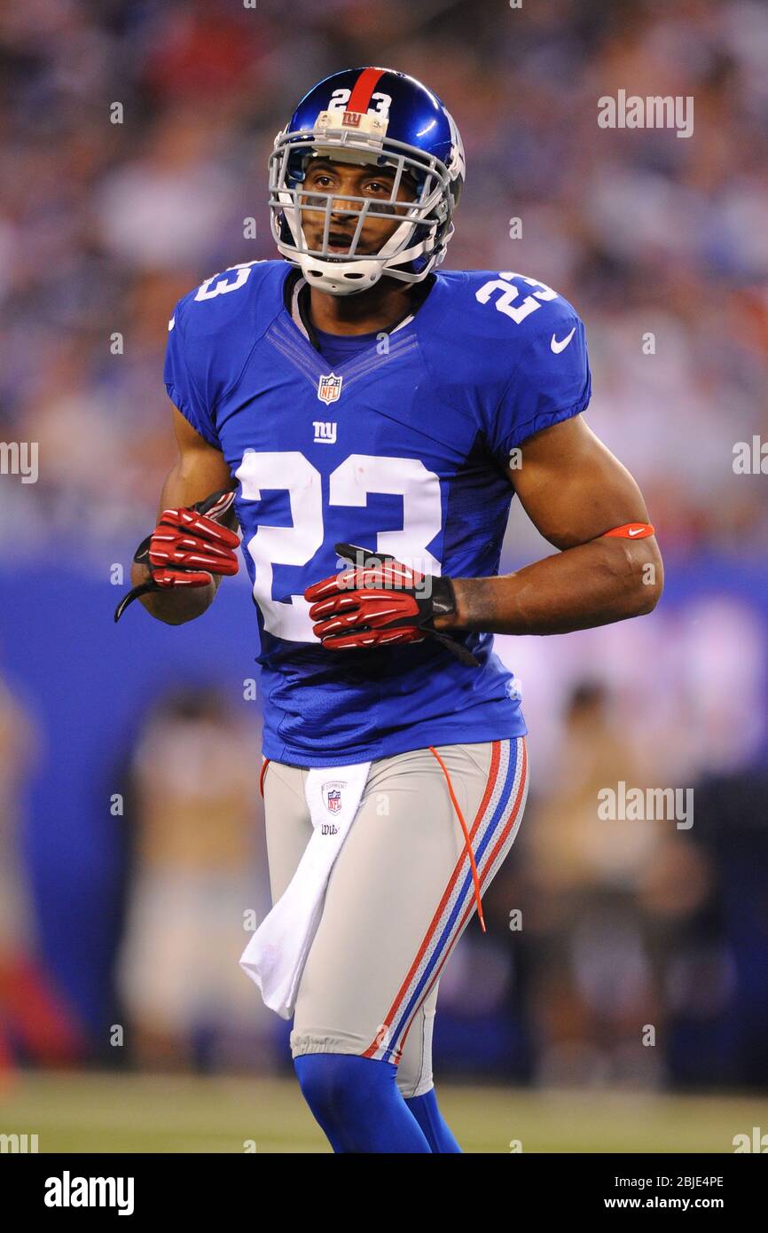 05 September 2012: New York Giants cornerback Corey Webster (23) during ...