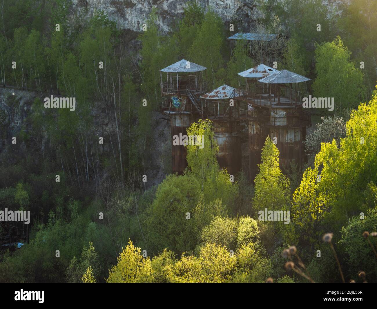 Liban quarry in Cracow. The place was used as a location Schindler's ...