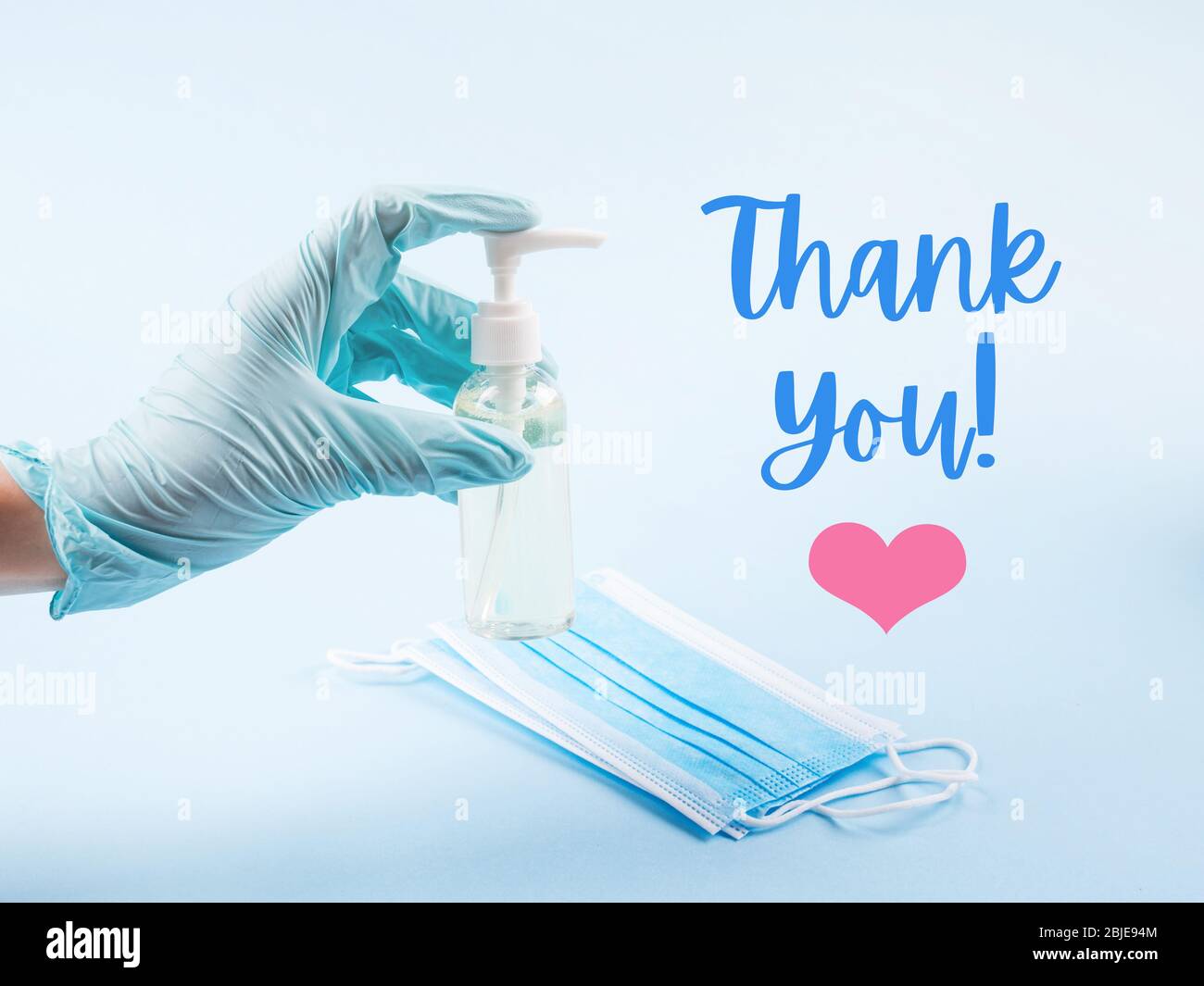 Happy nurses day greeting card. Thank you Stock Photo - Alamy