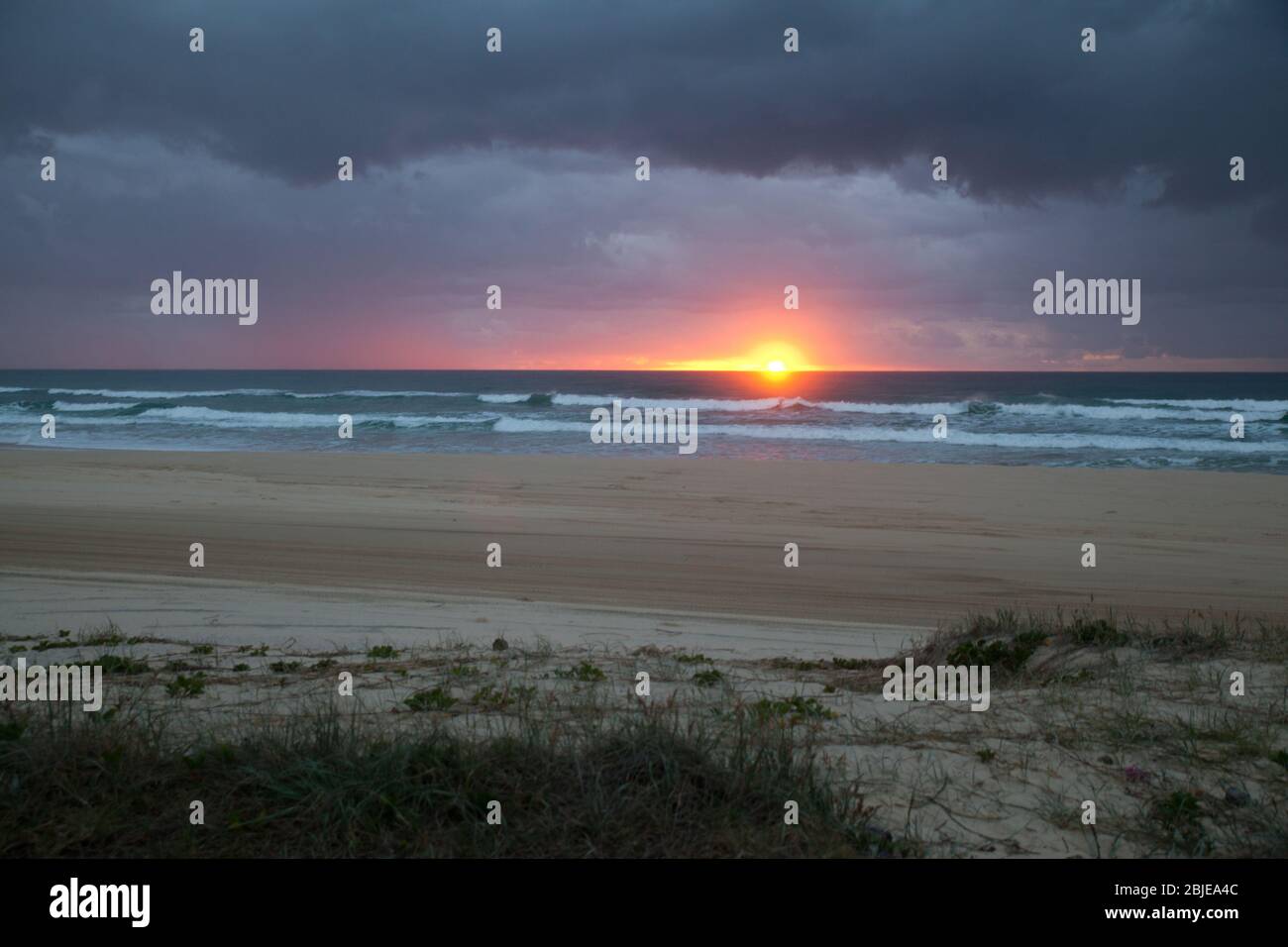 sunrise at Fraser Island Australia Stock Photo - Alamy